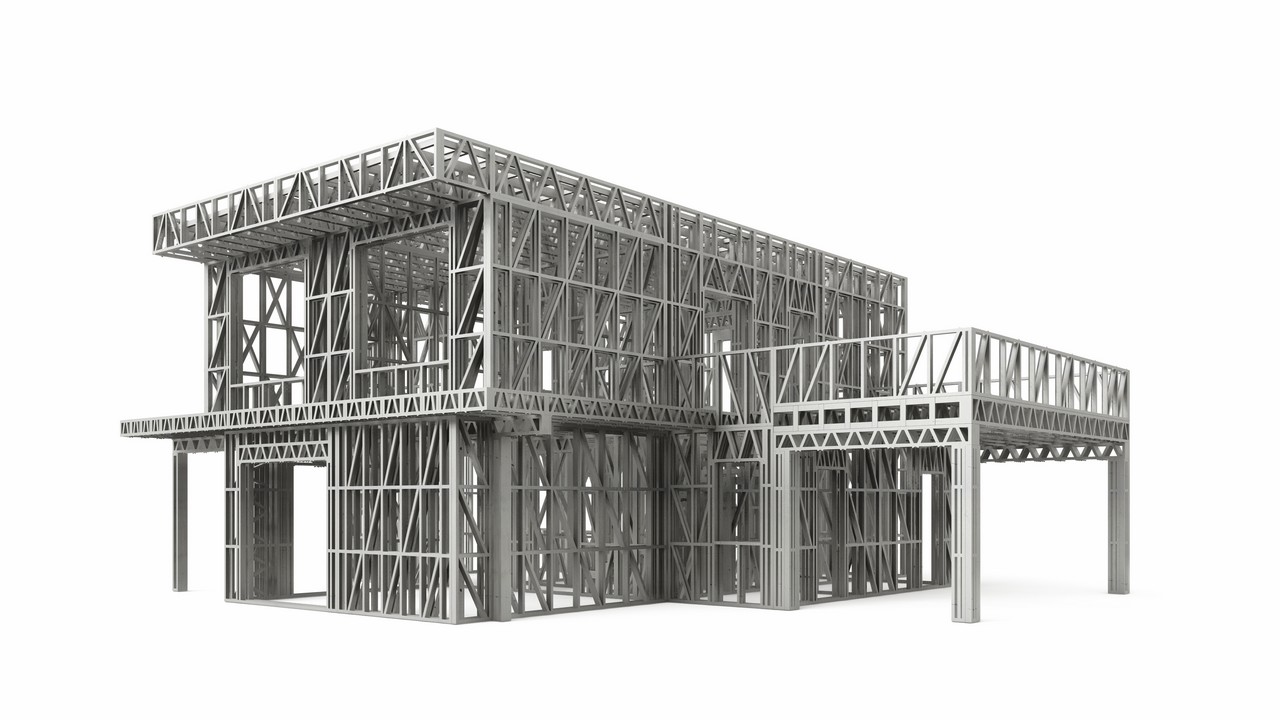 California frame kit - Light Gauge Steel Framing (LGSF) in Bali