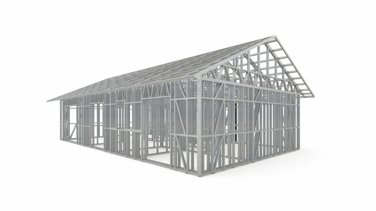 Modern frame kit - Light Gauge Steel Framing (LGSF) in Bali